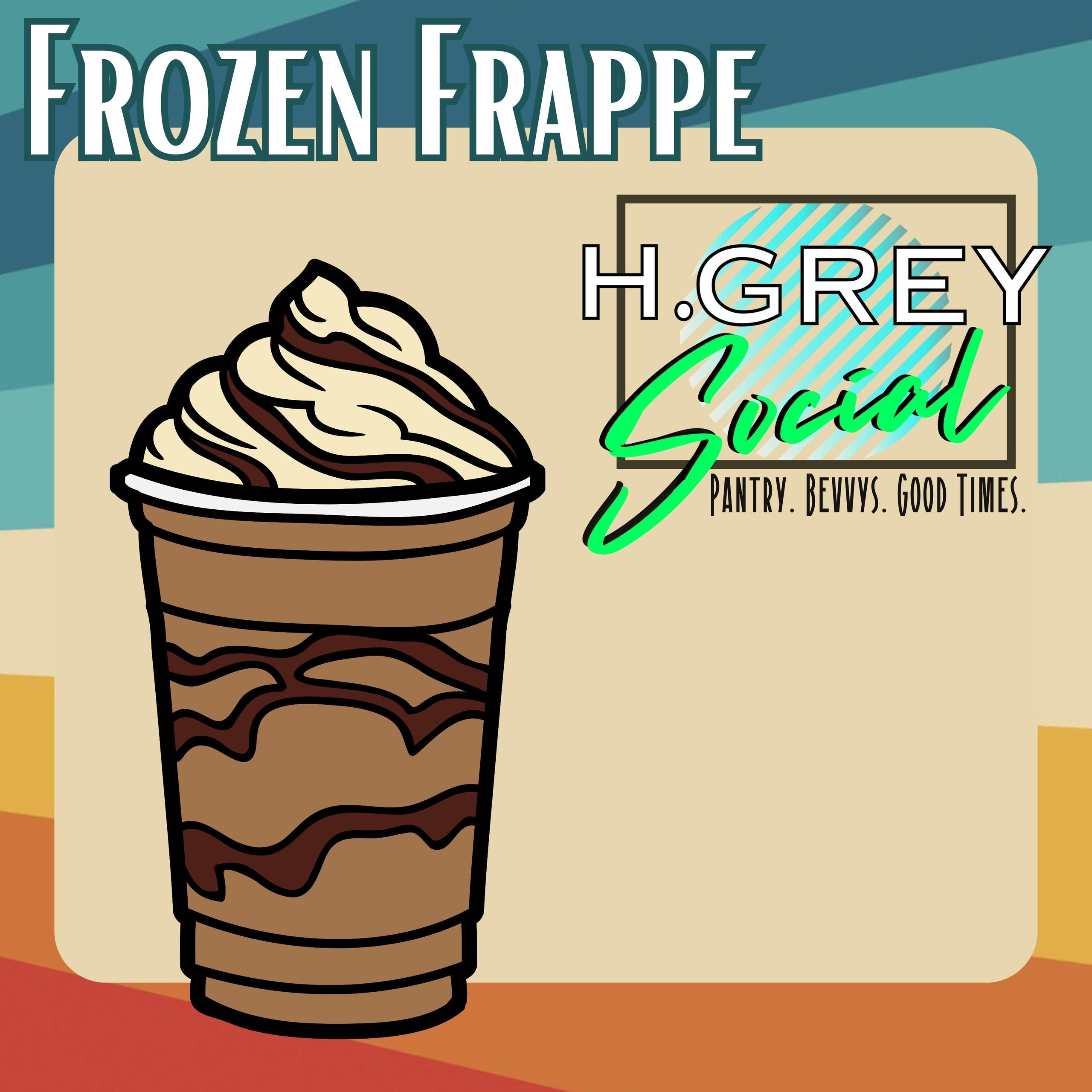 H. Grey Social's Handcrafted Frozen Frappé | H. Grey Supply Co. LLC